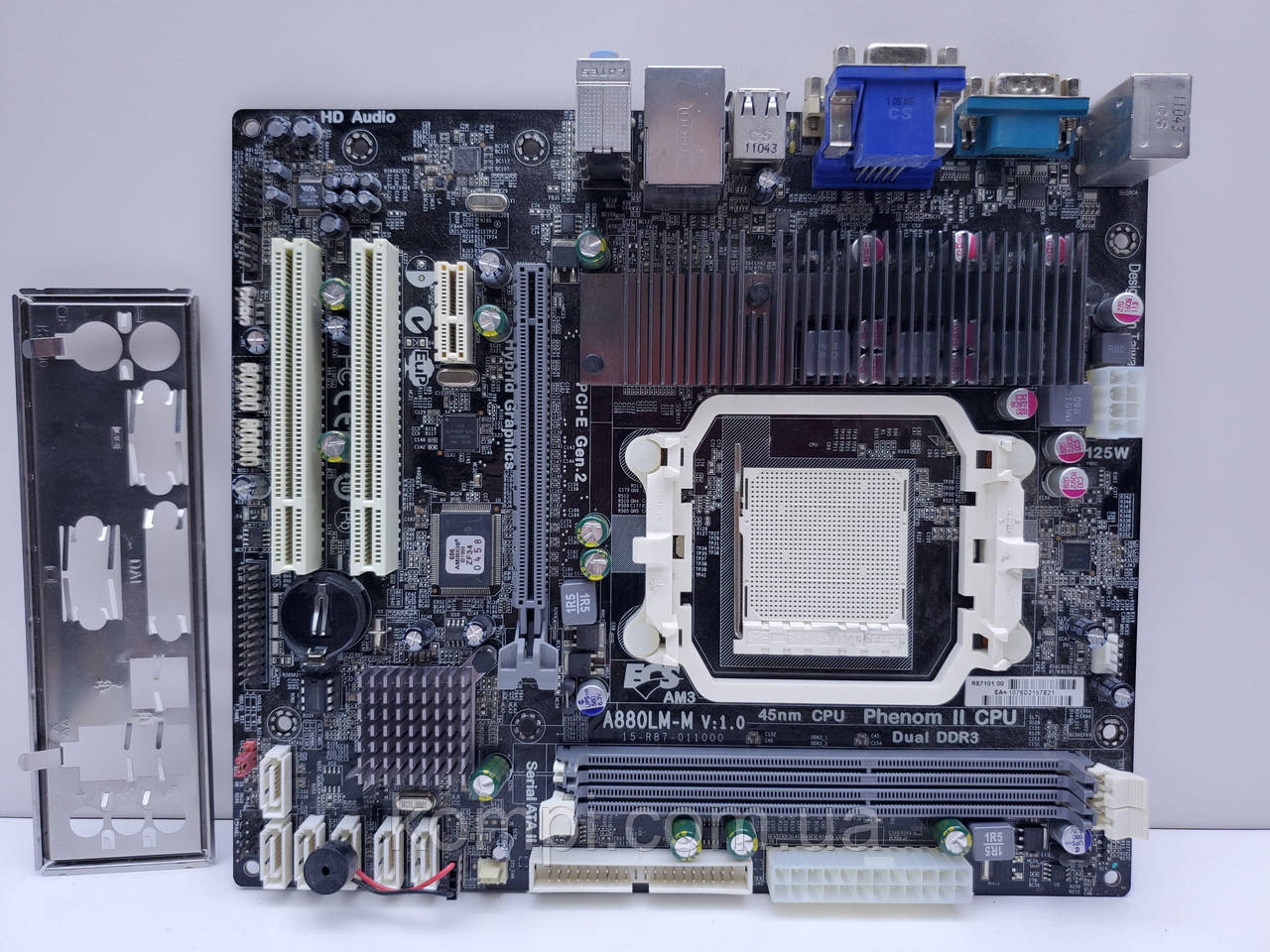 Материнская плата ECS A880LM-M AM3 DDR3, цена 899 грн — Prom.ua (ID ...