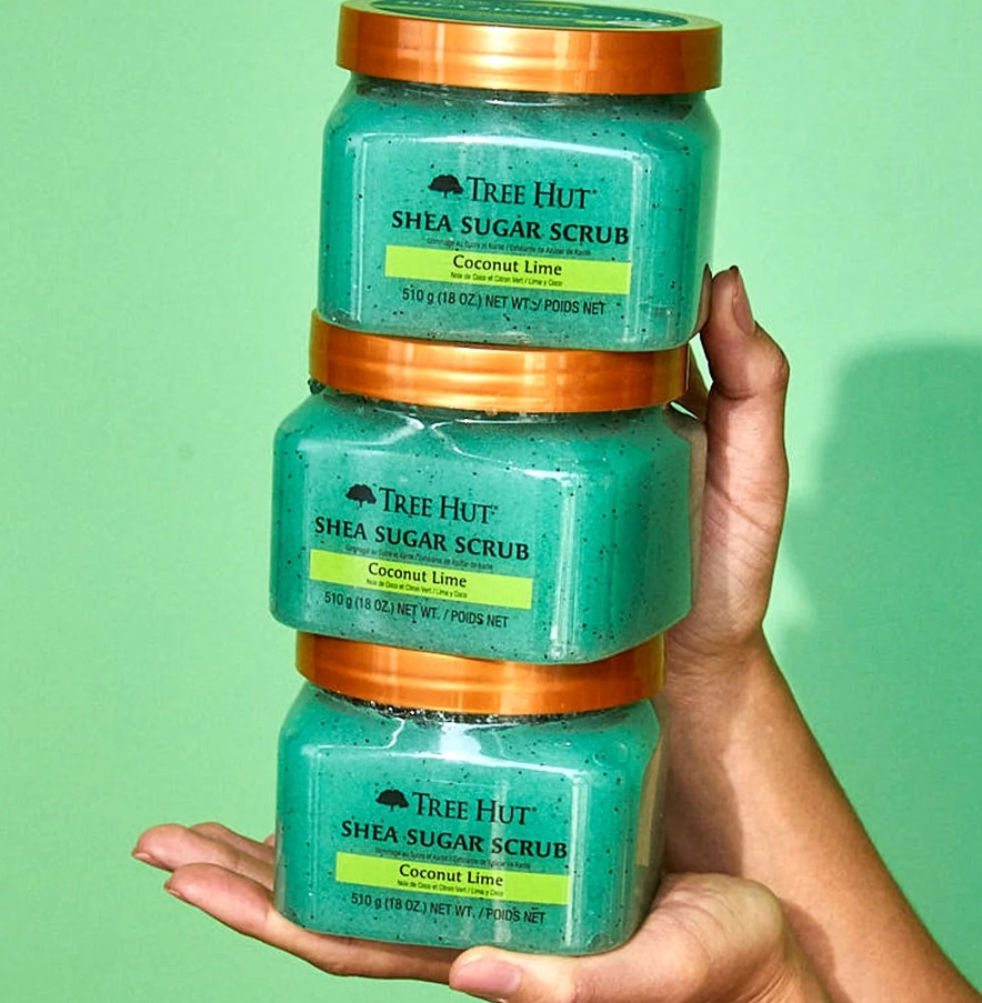 Tree Hut Coconut Lime Sugar Scrub 510 g - Сахарный скраб для тела ...
