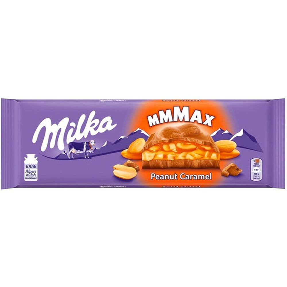 Шоколад Milka MMMAX Peanut Caramel Cacahuete & Caramel 276 г., цена ...