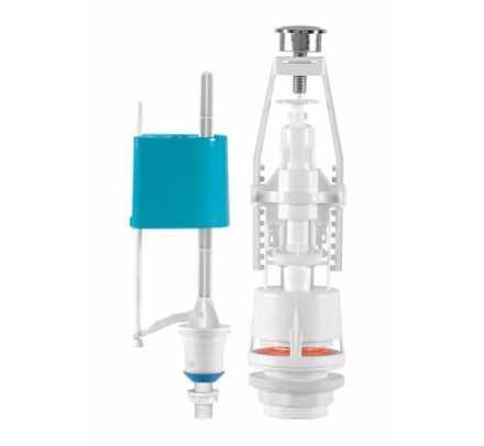 Арматура для зливного бачка універсальна Nova 4121, 4163, 4124 (нижнє ...