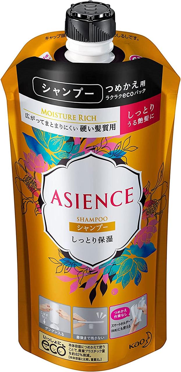 Kao Asience Moisture Rich Зволожуючий шампунь для волосся з алое та ...