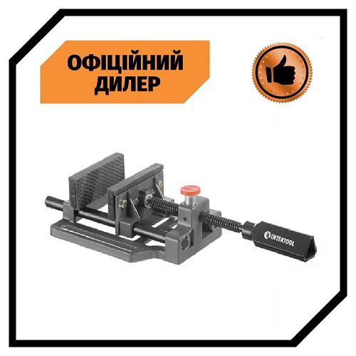 Тиски свердлілі 100 мм, INTERTOOL HT-0093 система швидке фіксації TSH ...