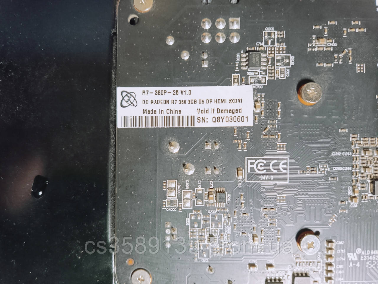 Відеокарта XFX AMD Radeon R7 360 / 2GB / GDDR5 / (ID#1759522217), цена ...