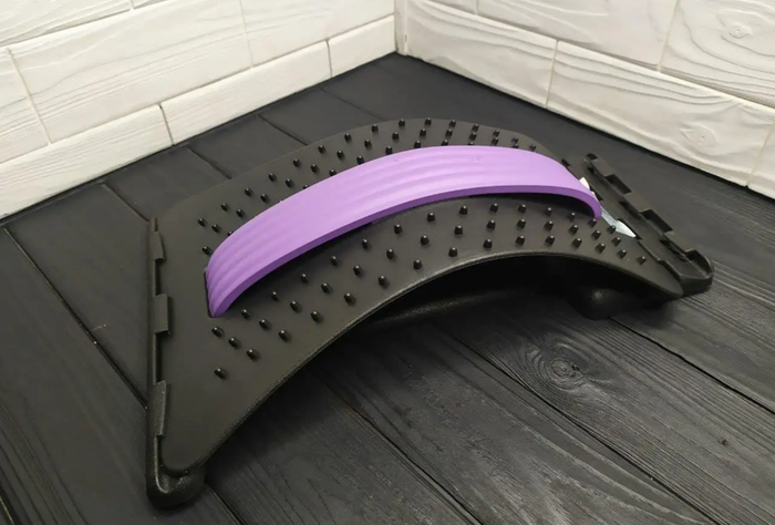 Тренажер Місток Magic Support для спини та хребта Чорний, ціна 290 грн ...