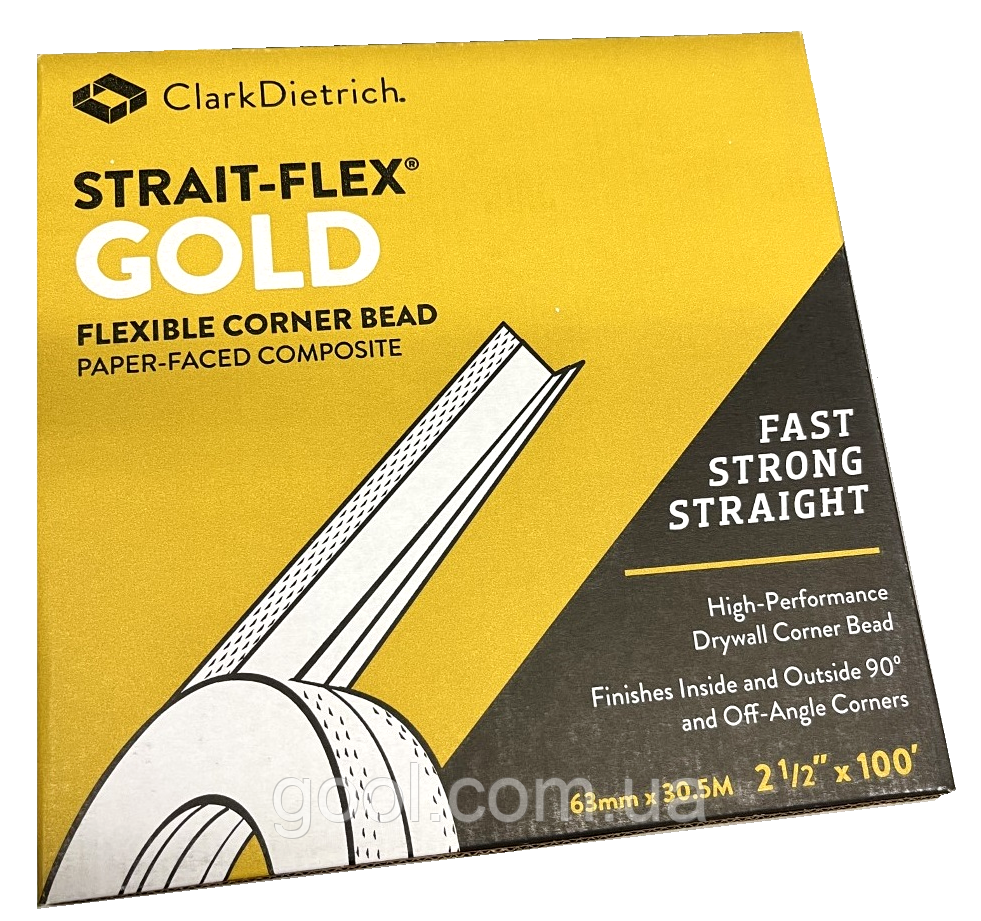 Стрічка Strait Flex Mid-Flex Gold 300 (Страйт Флекс Мід Флекс Голд 300) для зовнішніх та ...
