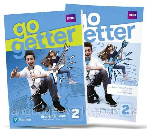 Go Getter 2, Student's Book + Workbook / підручник +зошит англійської ...