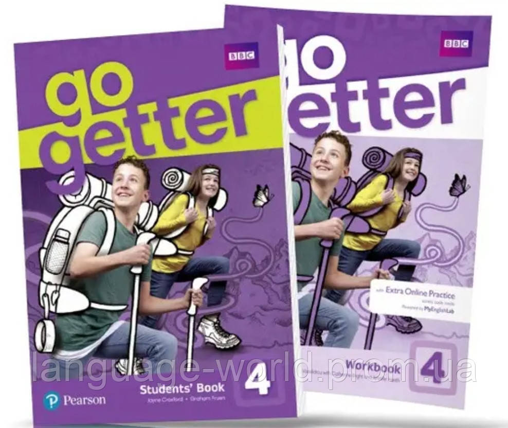 Go Getter 4 Student's Book&WorkBook Підручник та Робочий зошит (ID ...