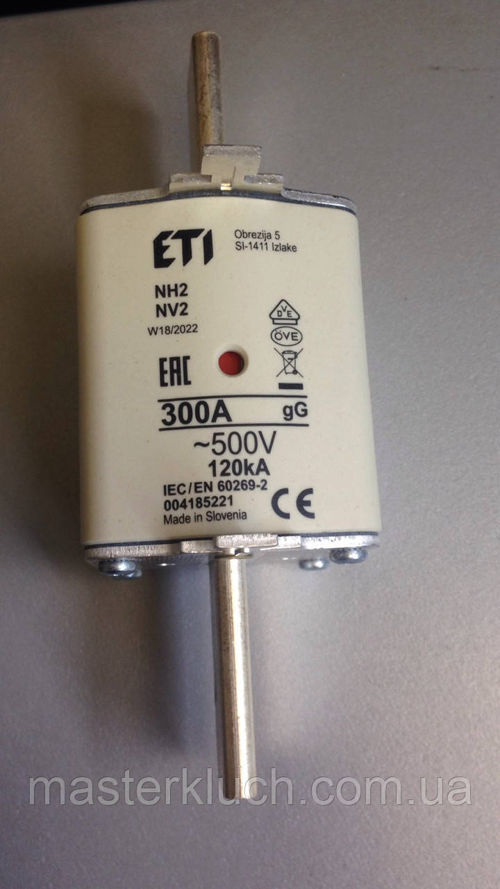 Плавка вставка 300а Eti (ID#1759966607), ціна: 365 ₴, купити на Prom.ua