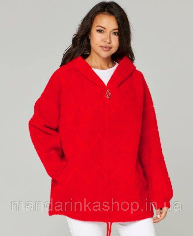 Женская куртка из альпаки с капюшоном Женский пиджак из альпаки Женская ...