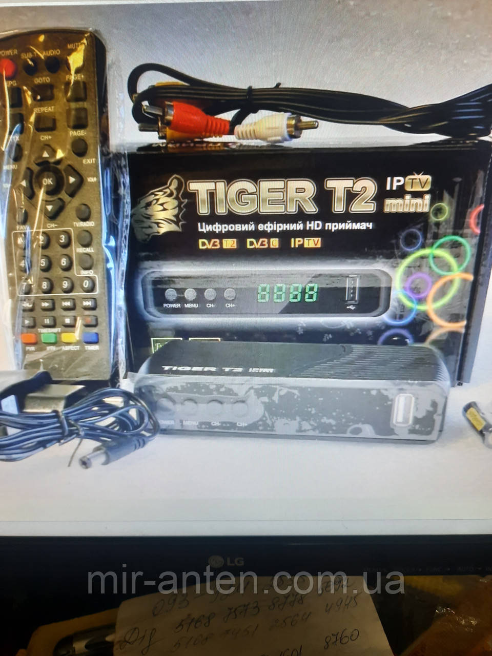 Купити Tiger T2 IPTV Mini DVB-T2, ціна 437 грн - Prom.ua (ID# 1755911198)