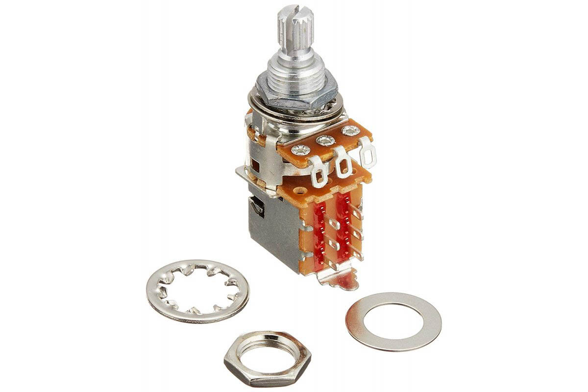 Гітарний Потенціометр FENDER POTENTIOMETER PUSH-PULL 250K SPLIT ...