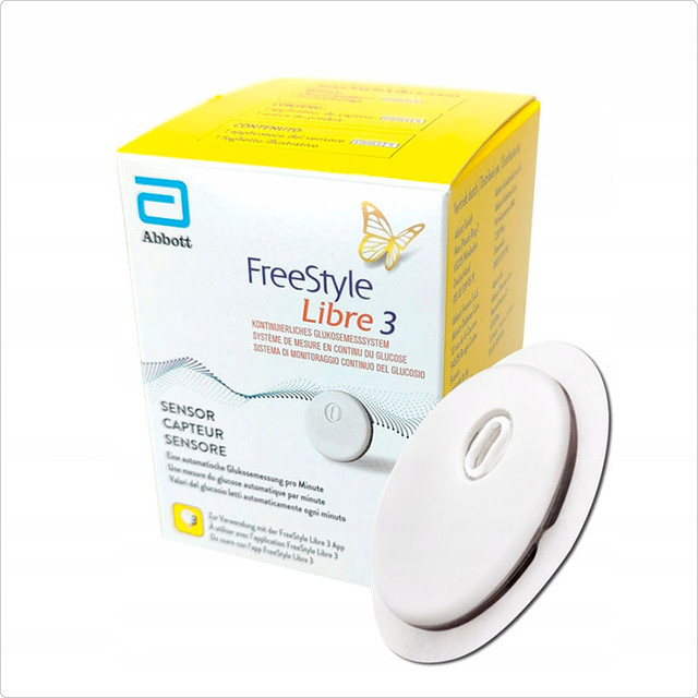 Сенсор FreeStyle Libre 3 система мониторинга глюкозы (ФриСтайл Либре ...
