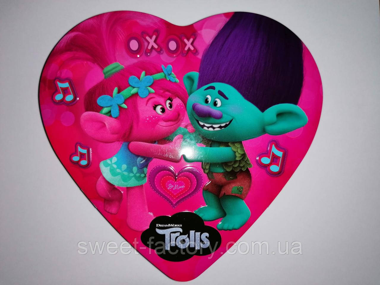 Жувальні цукерки Trolls Heart 80g: продаж, ціна у Чернігові. Цукерки ...