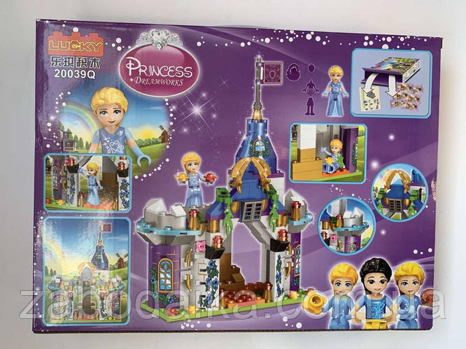 Конструктор лего Ледяной дворец, замок Эльзы Холодное сердце, френдс ...