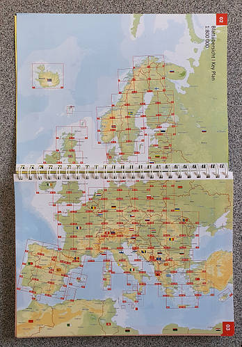Атлас автодорог Европы Freytag & Berndt Масштаб 1 : 800 000 спираль (ID ...