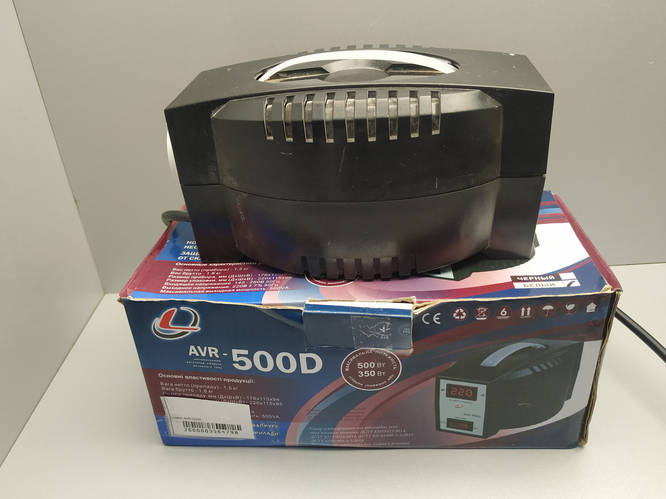 Стабилизатор электрического напряжения Б/У Luxeon AVR-500D, цена 820 грн — Prom.ua (ID#1760797739)