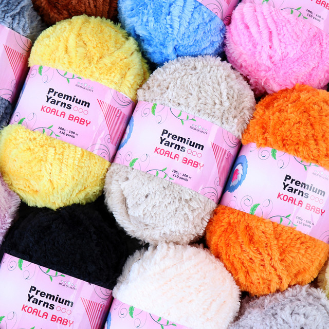 Premium Yarn Koala Baby/ Коала Бебі пряжа під хутро купити в Україні ...