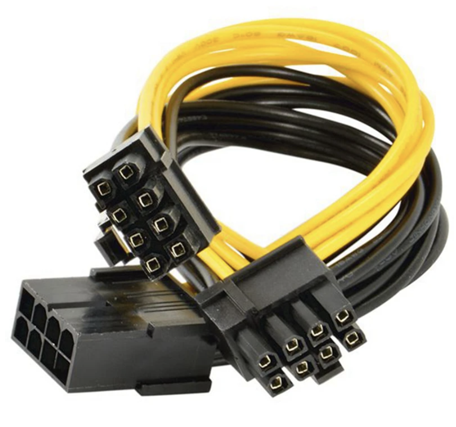 PCI-E 8Pin до 2X 8 Pin (6+2) Кабель Живлення Відеокарти Сплітер PCIE ...