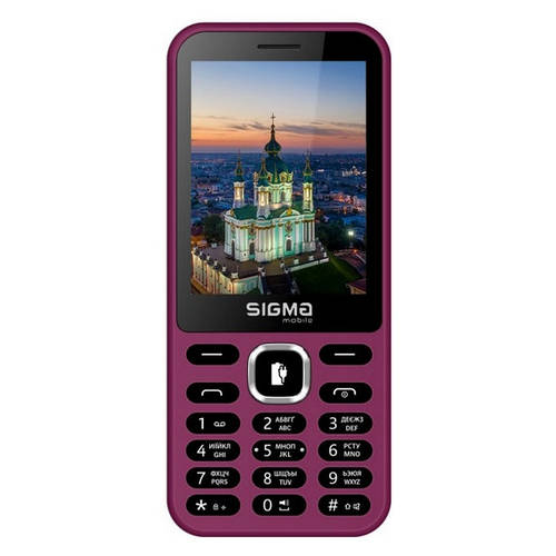 Купить Кнопочный телефон Sigma mobile X-style 31 Power Type-C Purple ...