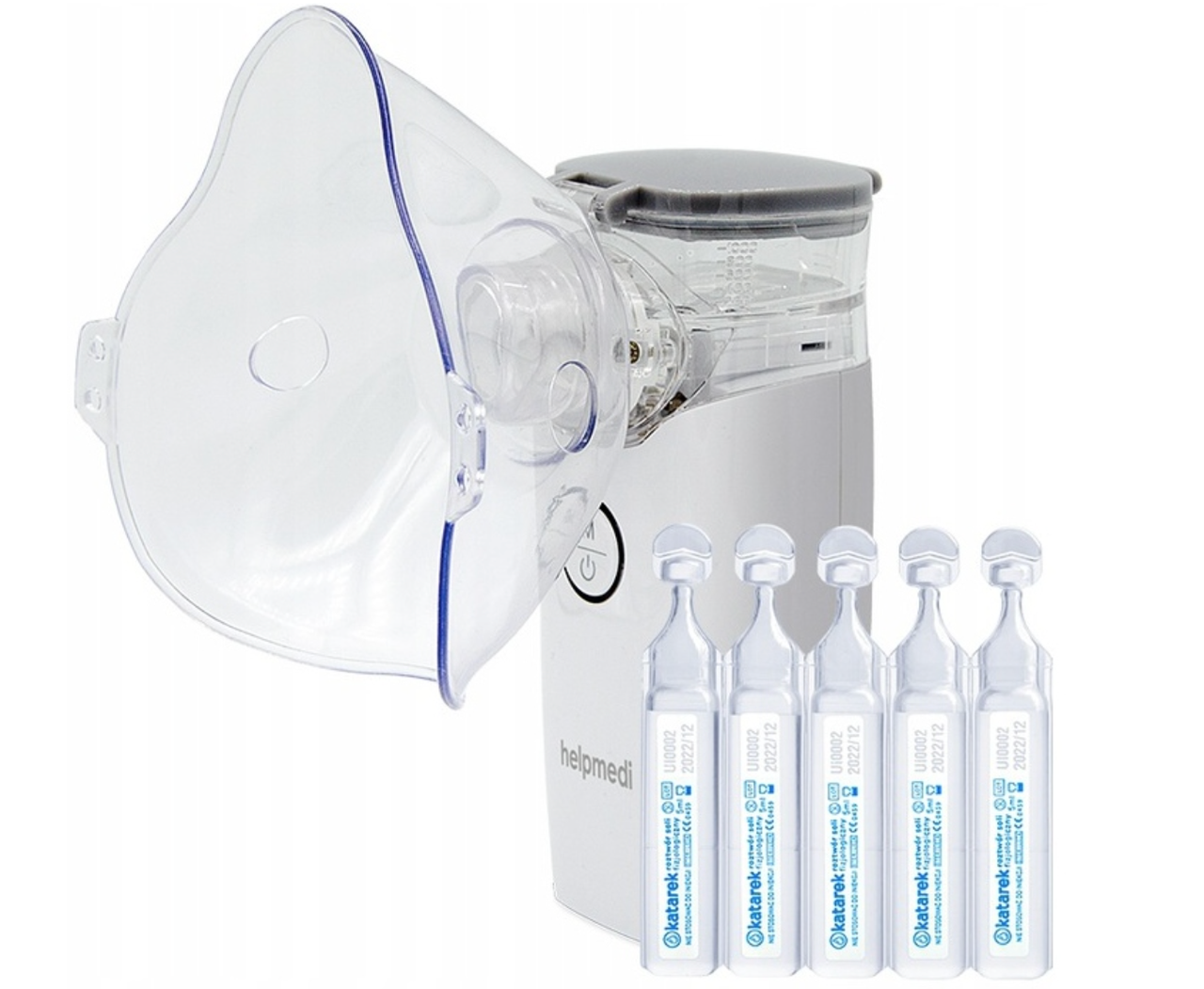 Купить ИНГАЛЯТОР НЕБУЛАЙЗЕР + СОЛЬ KATAREK NEBUCARE "Helpmedi", цена ...