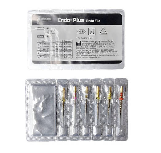 Купить Файлы Woodpecker Endo Plus ассорти, цена 539.20 ₴ — Prom.ua (ID ...