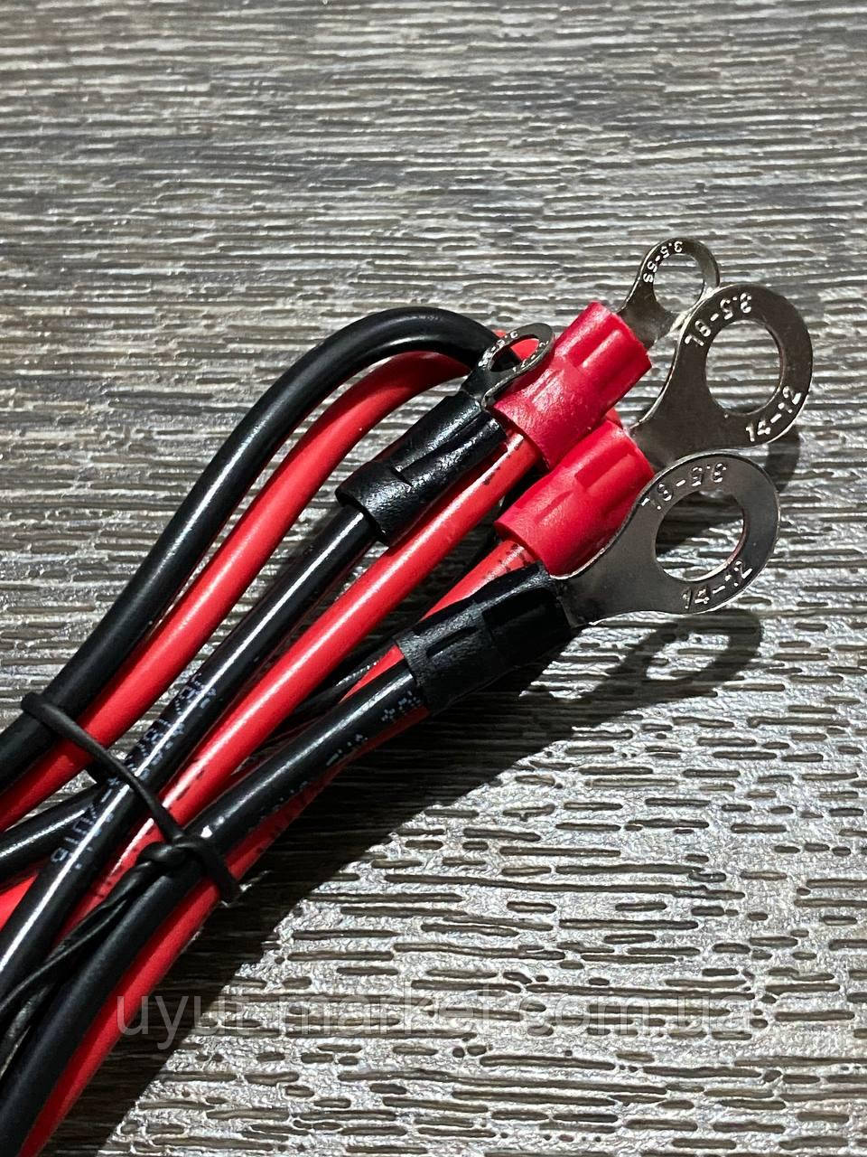 Купити Кабель для підключення акумуляторних батарей до інвертора 4мм2 ...