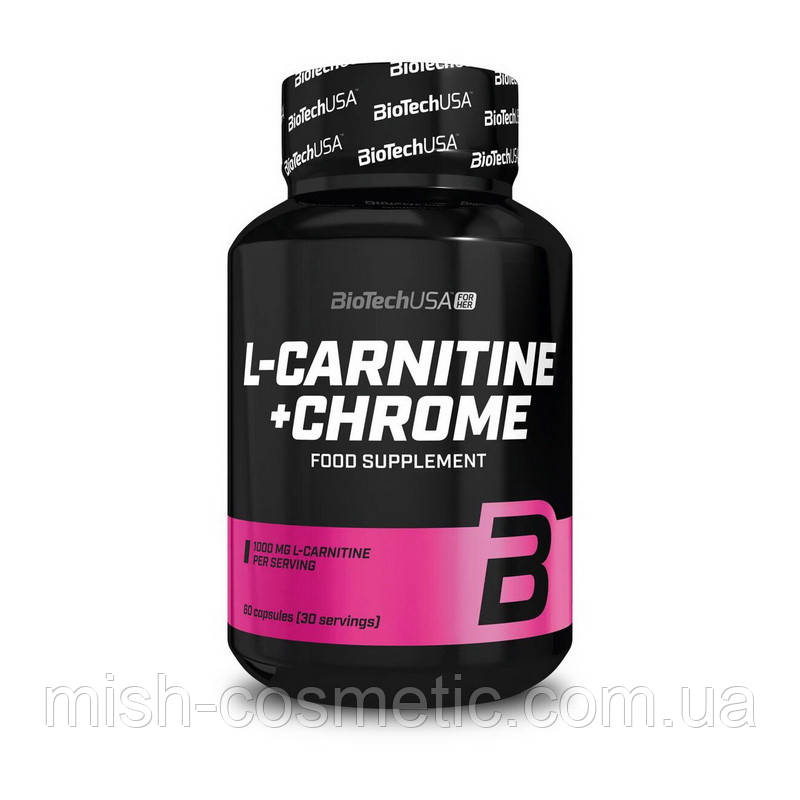 Купить L-Carnitine + Chrome (60 caps), цена 533.90 грн — Prom.ua (ID ...