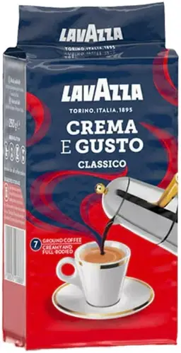 Кофе Лавацца Крема Густо Lavazza Crema e Gusto молотый 250г (ID ...
