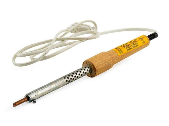 Купити Паяльник ЭПСН 220в (з дер.ручкой) 25Вт ТМ РЕМПЛАСТ, ціна 161 ...