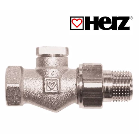 Купити Запірний прямий клапан радіаторний Herz RL-1, ціна 420 ₴ - Prom ...