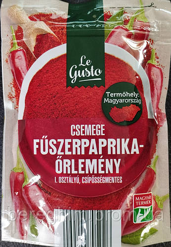 Паприка екста класу солодка Fuszerpaprika Le Gusto 100 g Угорщина (ID ...