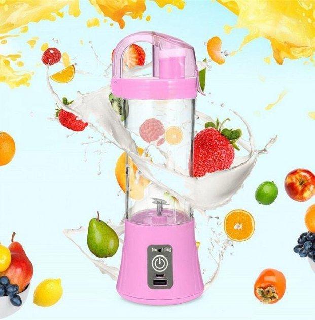 Фитнес Блендер с Поилкой Juice Smart Cup Fruits QL-602 Портативный USB ...