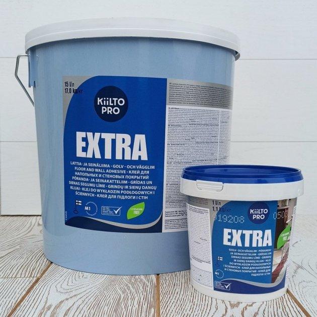 Kiilto Extra/Кіілто Екстра клей для вінілових покриттів підлоги та стін ...