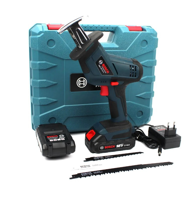 Аккумуляторная Сабельная Пила Bosch GSA 18V-LI C (18V 5.0Ah). АКБ Пила ...