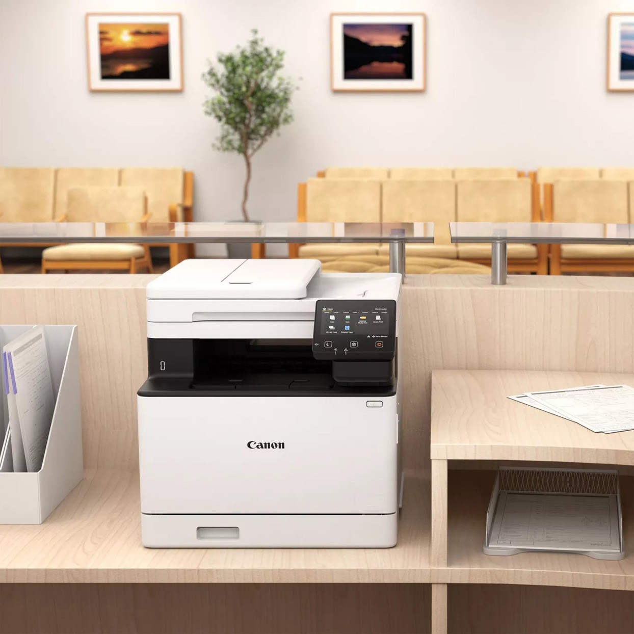 Купити БФП лазерний кольоровий CANON I-SENSYS MF754CDW принтер, сканер ...