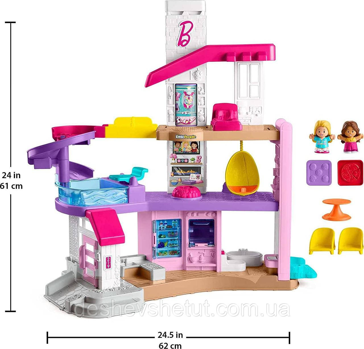 Купити Fisher-Price Barbie Little DreamHouse Little People HCF61 Фішер ...