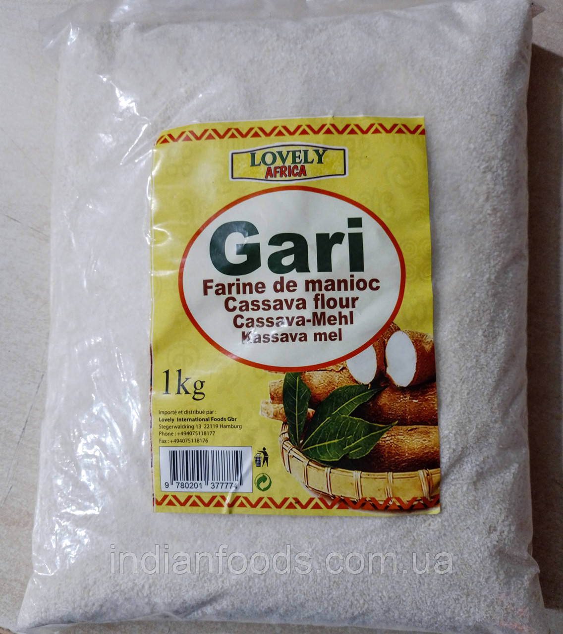 Купить Gari / Cassava Flour 1 кг, цена 250 грн — Prom.ua (ID#1762629290)