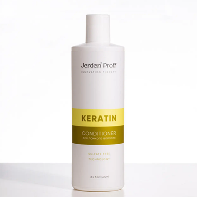 Кондиціонер для волосся безсульфатний з кератином JERDEN PROFF KERATIN CONDITIONER Sulfate Free ...