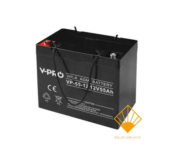 Аккумулятор Volt Polska AGM VP 55 Ah 12V (ID#1753580836), цена: 9120 ₴, купить на Prom.ua