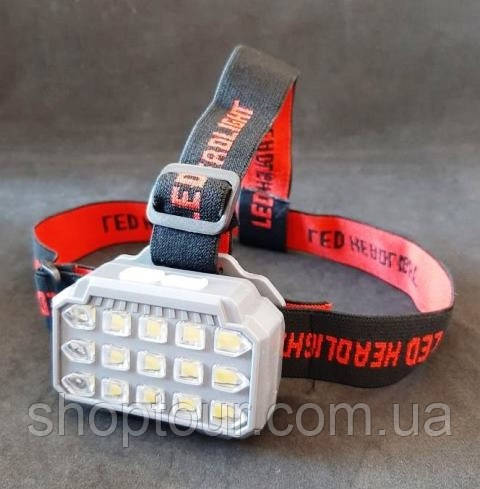 Фонарь налобный, с аккумулятором, 4 режима, SQ-818, цена 334.66 грн ...