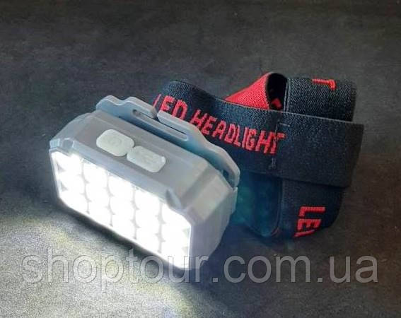 Фонарь налобный, с аккумулятором, 4 режима, SQ-818, цена 334.66 грн ...
