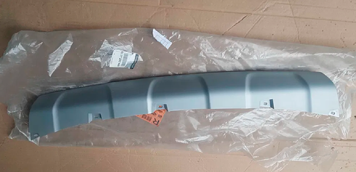 Купить Накладка бампера переднего нижняя (губа) Renault Sandero 2 Рено ...