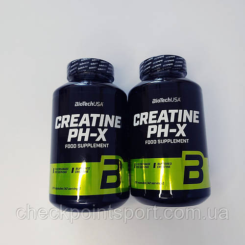 Купити Креатин Creatine pH-X BioTech USA 210 капсул, ціна 810 ₴ - Prom ...
