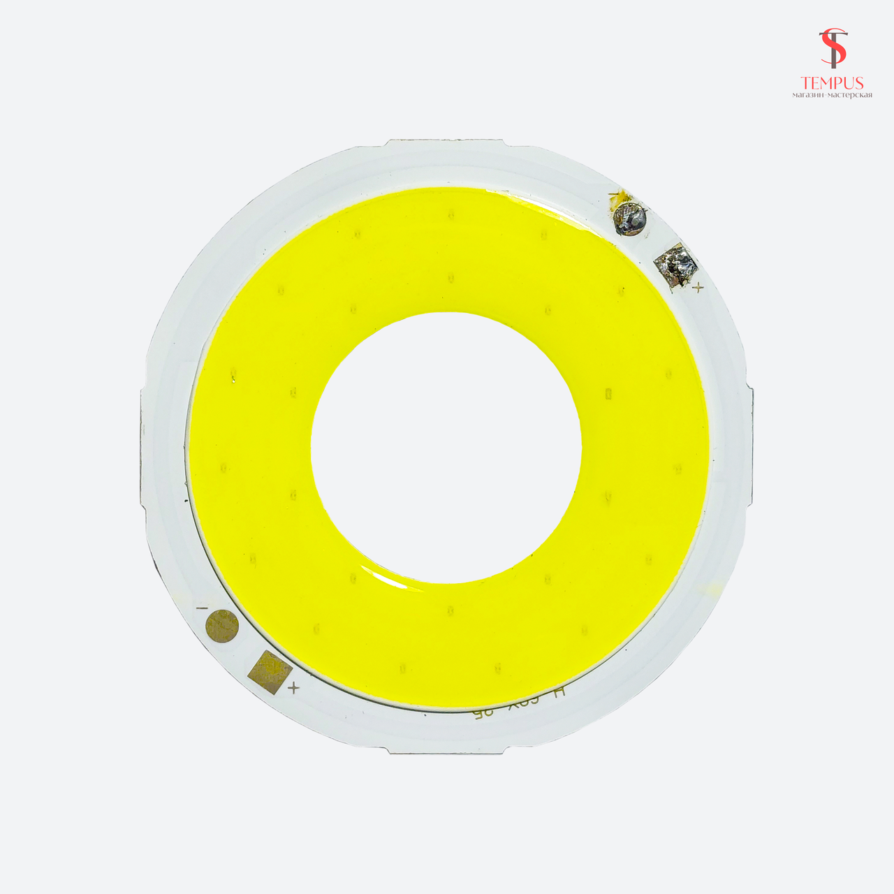 Світлодіод COB 3,2V 12W Ø 60 мм (ID#1763456787), ціна: 55 ₴, купити на ...