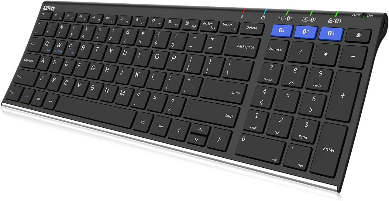 Полноразмерная Универсальная Bluetooth-клавиатура Arteck HB193 Из ...