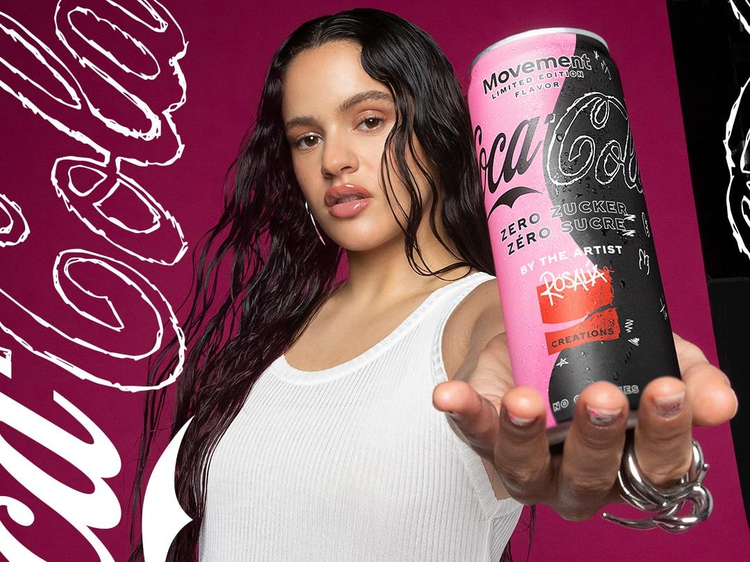 Газований напій Coca-Cola Movement by Rosalia Limited Edition 250ml (ID ...