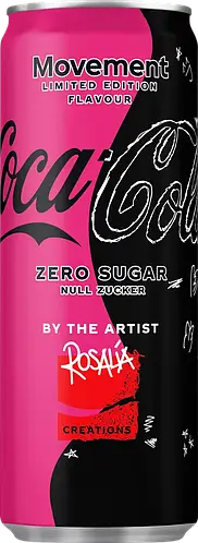 Газований напій Coca-Cola Movement by Rosalia Limited Edition 250ml (ID ...