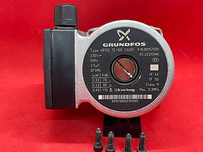 Циркуляционный насос Grundfos UPS 15-60, 150100102, цена: 2200 ₴, купить на Prom.ua