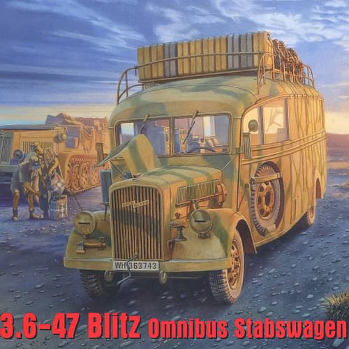 Купити Roden 810 Німецький штабний автобус Opel 3.6-47 Omnibus (1940 ...