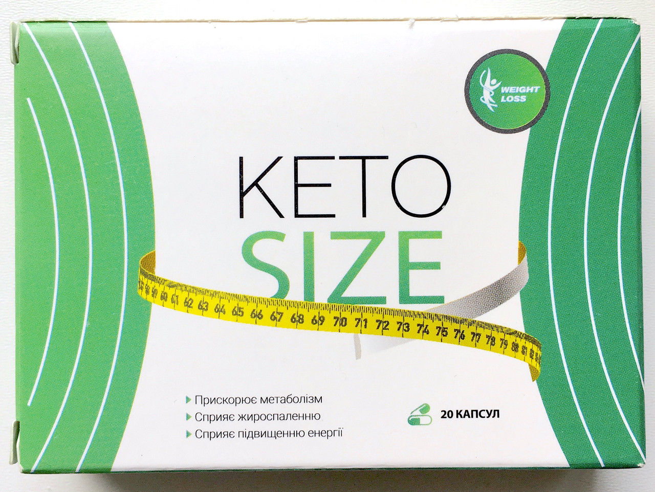 Keto Size капсули для схуднення (Кето Сайз): продаж, ціна у Києві ...